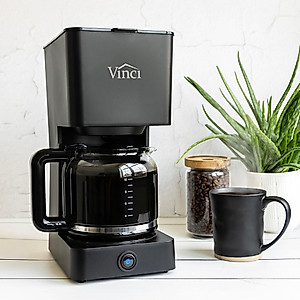 VINCI RDT Classic Coffee Maker 12 Cup Spinning Spray Head Coffee Brewer