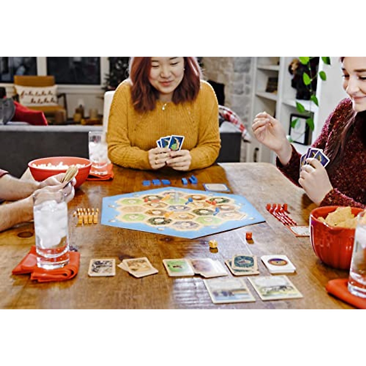 Catan Board Game (Base Game) | Family Board Game | Board Game for Adults and Family | Adventure Board Game | Ages 10+ | for 3 to 4 Players | Average Playtime 60 Minutes | Made by Catan Studio