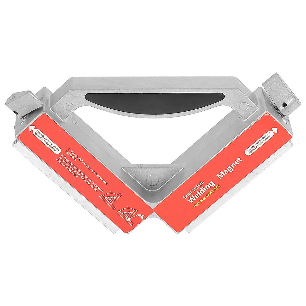Switch Welding Magnet Magnetic Welding Holders Arc Welding Equipment Dual Switch 90 Degree Welding Holder Welder Holder Jig Soldering Tools
