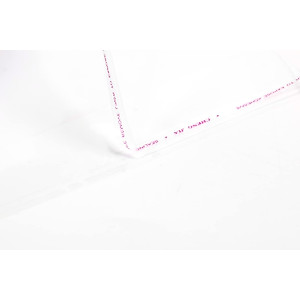 J-Beauty 9 x 13 Inch Clear Apparel Bags Self Seal Flap for T-Shirt,Clothes,Party Wedding Gift Bags (500 Pcs)… (200Pcs)