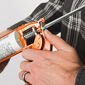 Heavy Duty Caulk Gun for Construction and Home Improvement - Dripless Caulk Gun, Hand Caulking Guns, Caulking Gun, Caulk Gun for Silicone, Gun Caulk, Sealant Gun by Mantium