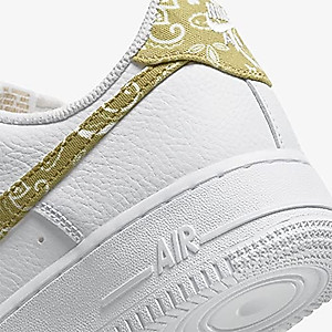 Nike Womens WMNS Air Force 1 '07 ESS DJ9942 101 Barley Paisley - Size 11.5W