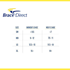 Brace Direct Plantar Fasciitis and Achilles Tendonitis Relief Daytime Air Pressure Foot Brace Strap - Support for Mild and Moderate Foot Pain Relief