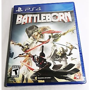 Battle Born For PS4 | 2016 | Playstation 4 | Electronic Art's| Dual Shock 4 | 1-10 Players| Remote Play/Online Play | English-USA Version| 2k/Take 2 Video Games | From The Creators Of Borderlands| New