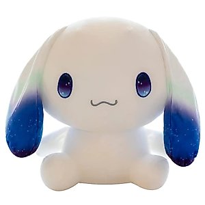 BAI LAN HEI Dog Plush Toy 40cm, 15.7'' Kawaii Cartoon Starry Eyes Dog Doll Stuffed Animal Toy Gifts for Boys Girls, Children's Day Gift