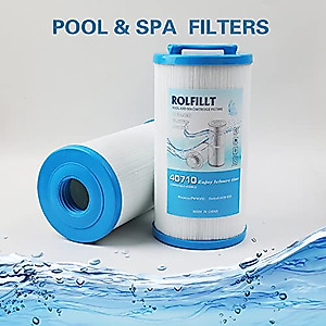 ROLFILLT 4CH-935 Spa Filter Replaces Unicel 4CH-935,Pleatco PWW35L, 817-4035, SD-01235, PDC580-AFS, Waterway Teleweir 35 SF, 2 Pack