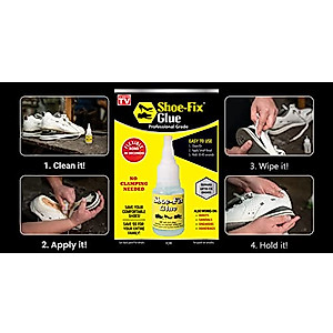 Shoe-Fix Shoe Glue: Instant Professional Grade Shoe Repair Glue (1)