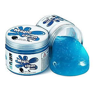DNA MOTORING TOOLS-00151 Car Cleaning Jelly Auto Detailing Tool Universal Car Clean Gel Auto Interiors Home & Office Electronics Cleaning,Blue
