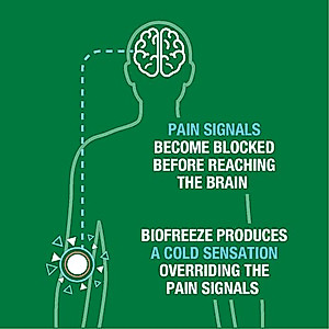 Biofreeze Pain Relief Spray, Arthritis Pain Reliever, Knee & Lower Back Pain Relief, Sore Muscle Relief, Neck Pain Relief, FSA Eligible, 2 Pack (4 FL OZ Biofreeze Menthol Spray)