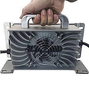 CAPTOK 48V 15AMP Club Car Waterproof Battery Charger for 48 Volt Golf Carts