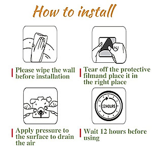 KAKAMINA 100 Pack Adhesive Hooks Wall Hooks 24lb(Max) Heavy Duty Self Adhesive Hooks,Transparent Reusable Adhesive Wall Hooks for Hanging for Kitchens, Bathroom, Office