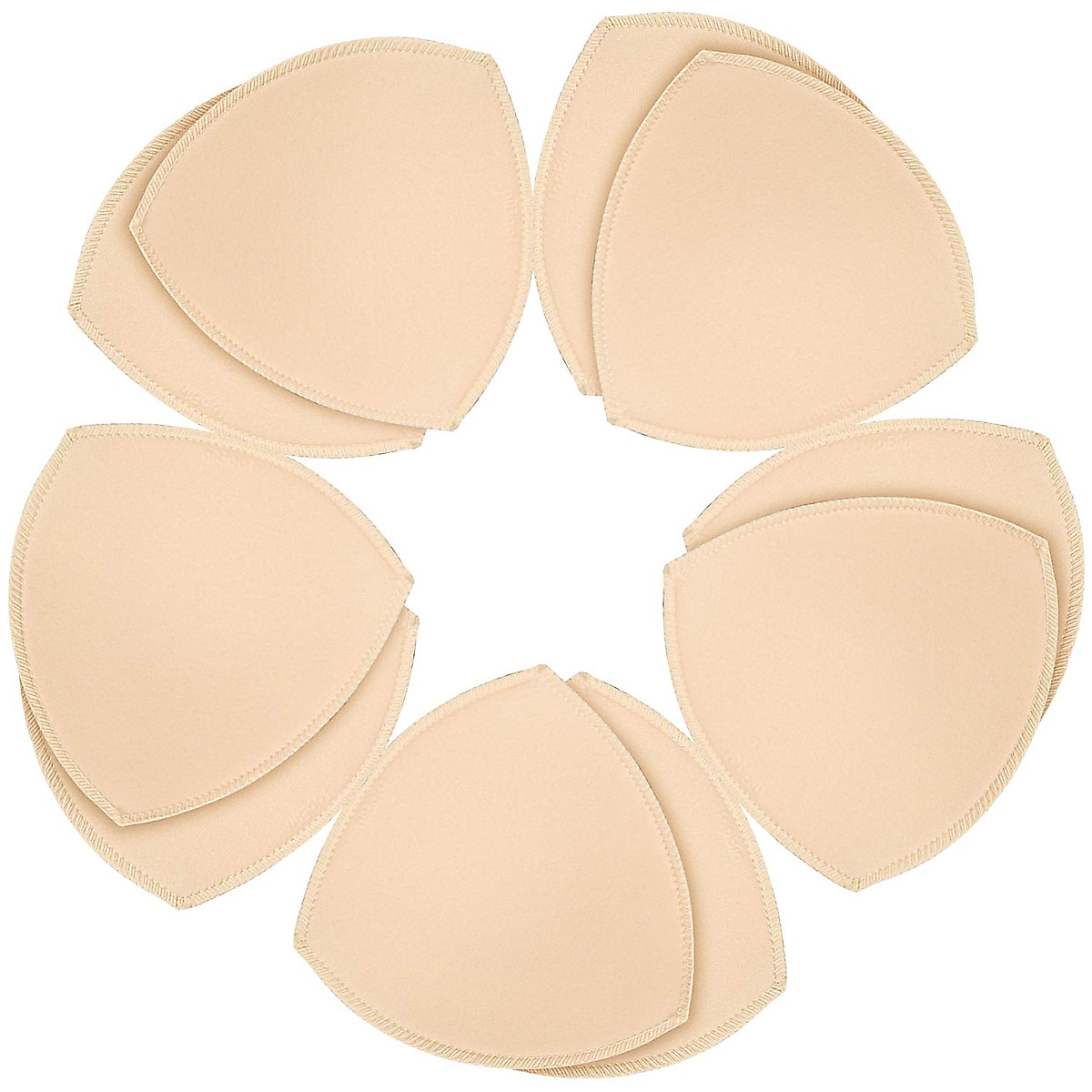URSMART Bra Pads Inserts, Bra Cups Inserts,Removable Breathable Push up Bra Inserts for Sports Bra or Bikini Tops