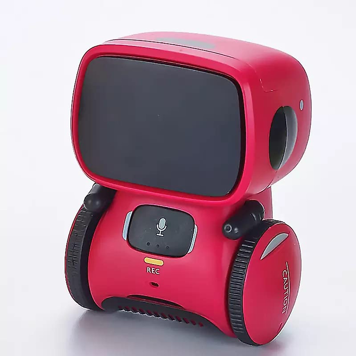 BOPTU Robot Toy, Singing Dancing Kids Smart Robot with Speech Recognition (Red)