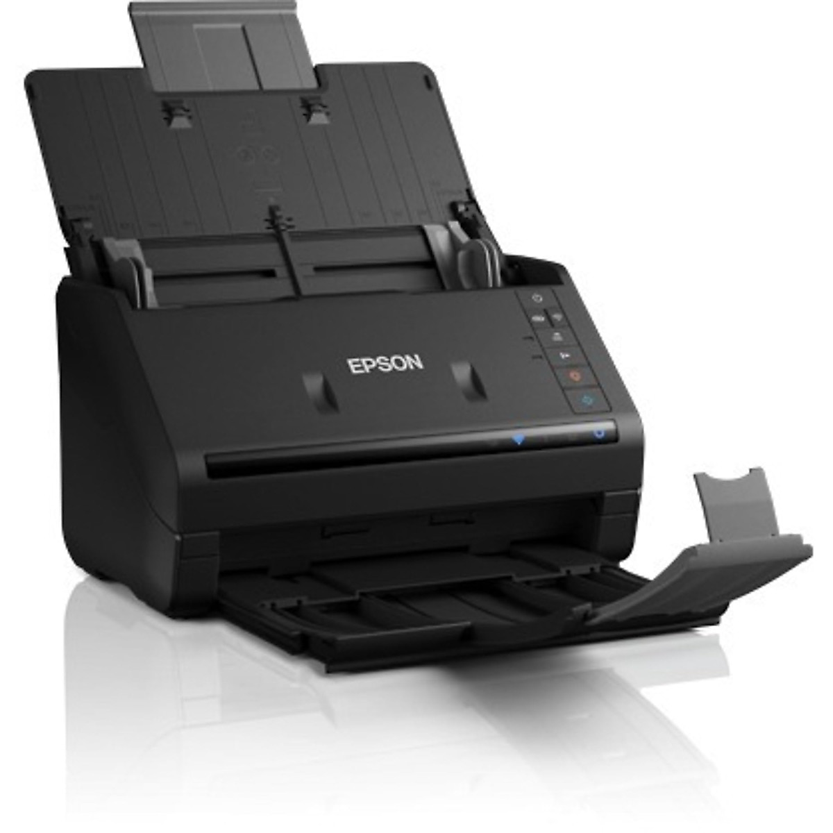 Epson Workforce ES-500W II Wireless Color Duplex Desktop Document Scanner for PC and Mac, with Auto Document Feeder (ADF) and Scan from Smartphone or Tablet