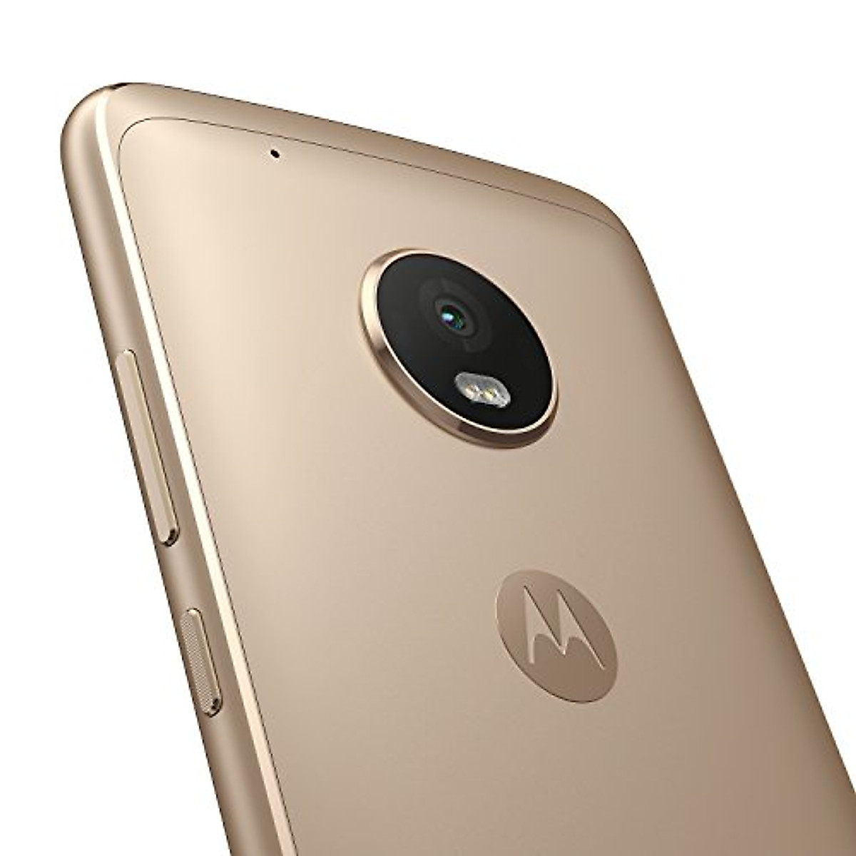 Motorola Moto G5+ Plus 32GB (5th Generation) - 5.2" Full HD, Snapdragon 625, SIM GSM Factory Unlocked - International Version - No Warranty (Gold)