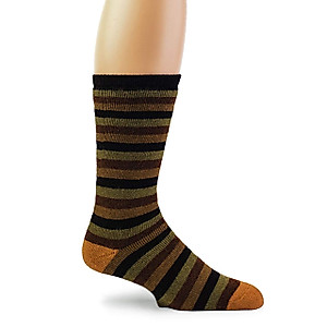 WARRIOR ALPACA SOCKS - Outdoor Alpaca Wool Socks, Terry Lined with Comfort Band Opening For Men And Women(Medium, Woodland)