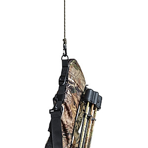 Allen Company Quick Fit Archery Bow Sling - Works With Compound Bows up to 35 Inches in Length - Hunting and Target Practice Accessories - Realtree Xtra Camo