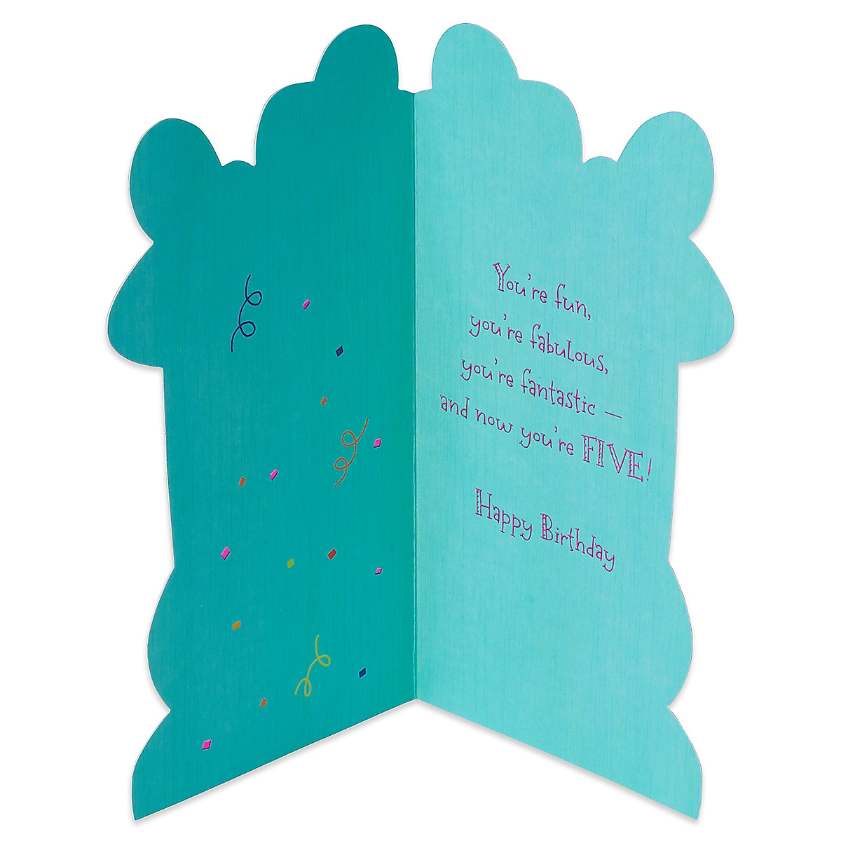 American Greetings 5th Birthday Card (Llama)