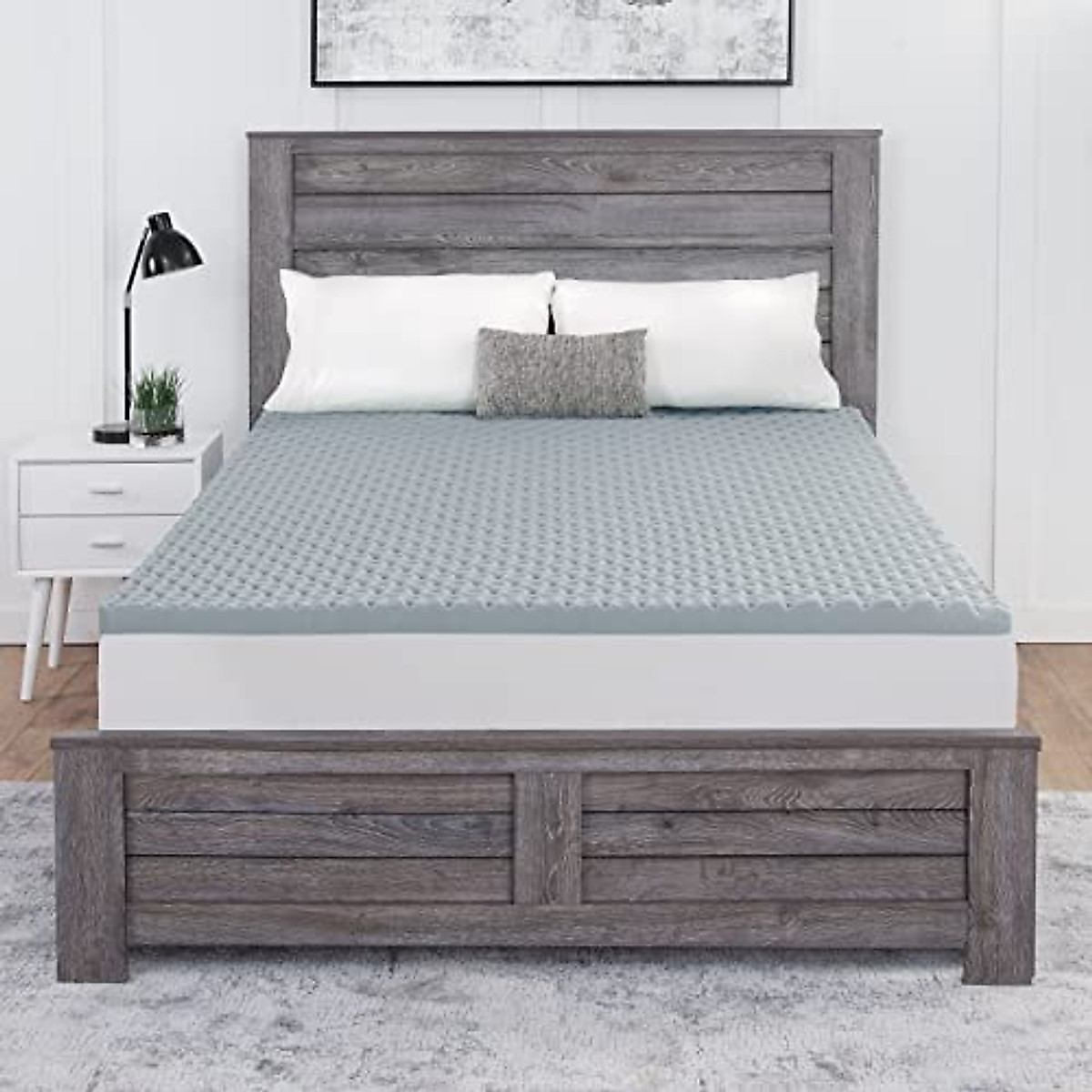 Dream Serenity Cool Point 2" Memory Foam Mattress Topper Full