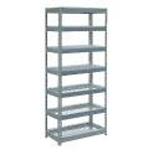 Global Industrial Boltless Extra Heavy Duty Shelving 48"W x 24"D x 96"H, 7 Shelves, Wire Deck