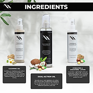 Nova Wax Pre and Post Waxing Products, Before and After Waxing Skin Care for Professional Estheticians, Waxing Kit.