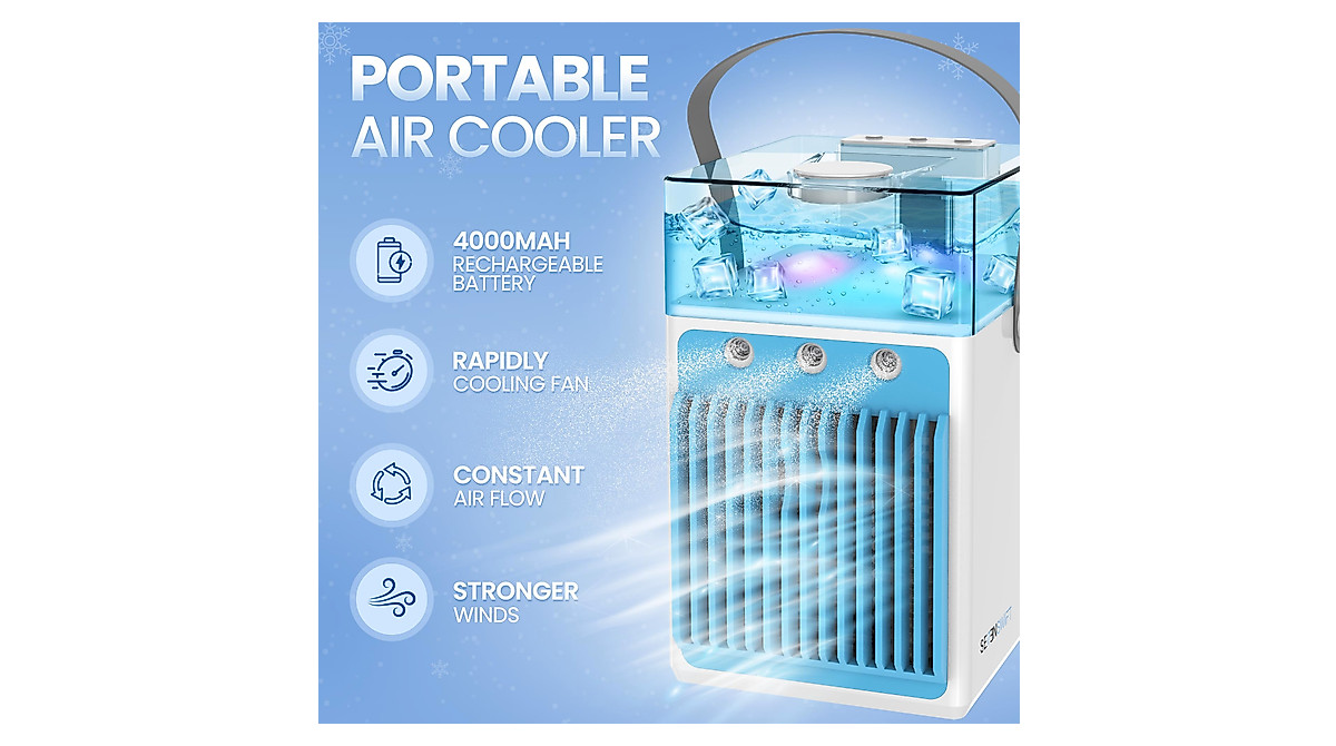Seven Swift Portable Air Conditioner - Cool Anywhere!