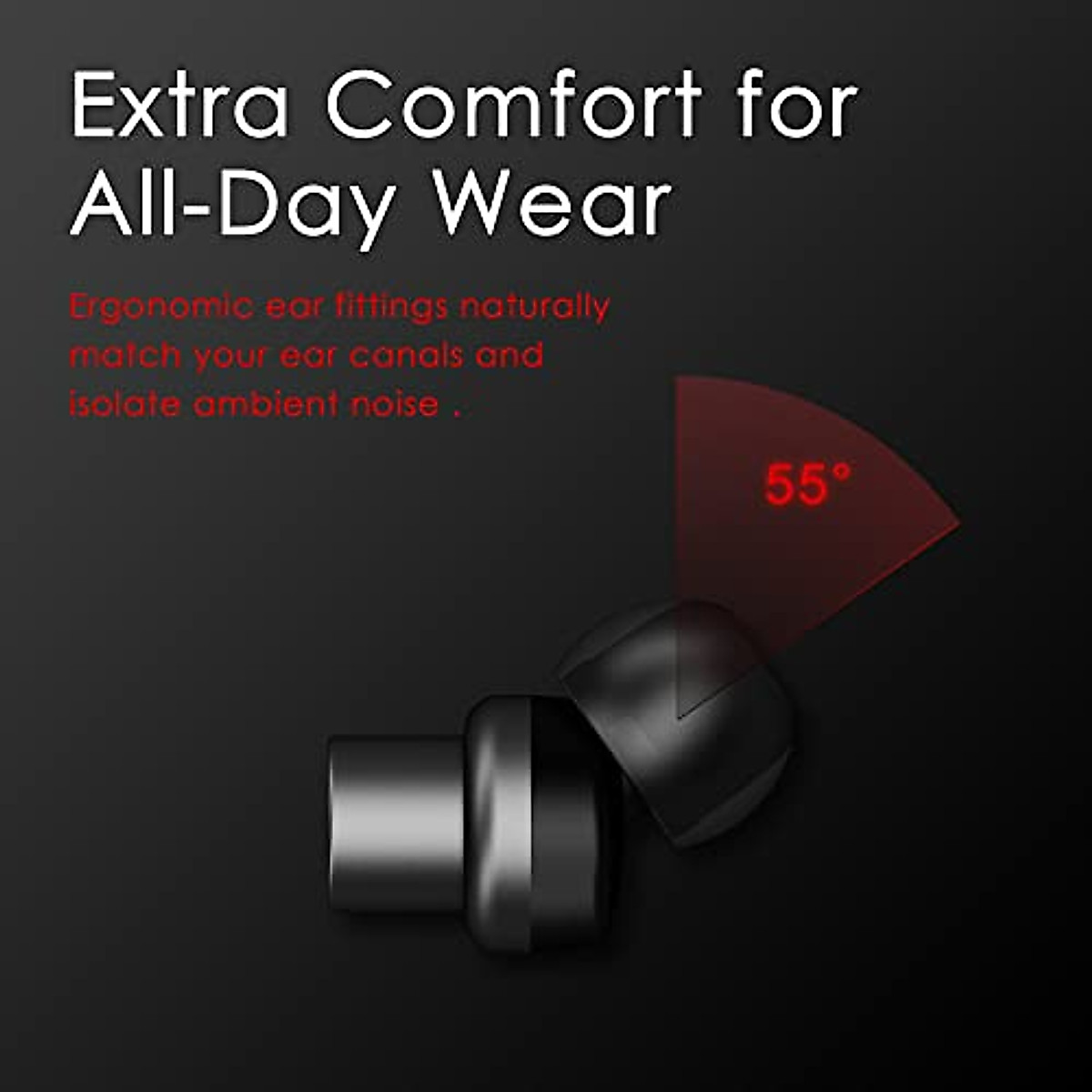 PALOVUE USB Type C Headphones in Ear Earphones Earbuds with Mic and Volume Control Compatible for Google Pixel Samsung Oneplus Huawei Sony MacBook Black