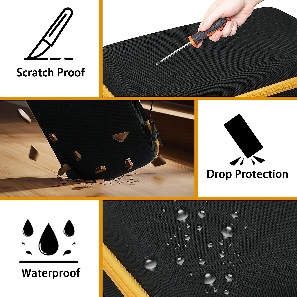 Aenllosi Hard Carrying Case Compatible with Brady M210 (BMP21-PLUS) Handheld Label Printer