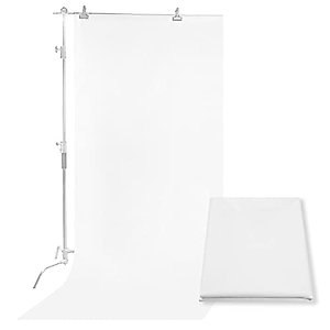 Meking Diffusion Fabric Light Silk White Seamless Nylon 4.3 x 1.8 Yard /4 x 1.7M Foldable Diffusion Sheet for Light Tent, Strobe Light, Lighting Light Modifier and Other Photographic Equipment