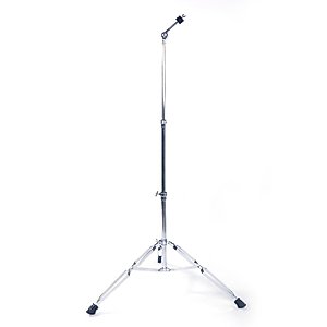 Ktaxon Cymbal Stand with Adjustable Height 27.5"-52.7", Premium Stainless Steel Frame, Double Braced Legs, Rubber Feet