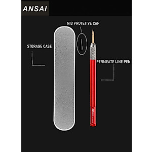 ANSAI Permeation Pen Panel Line Hobby Military Model Modeler Painting Tools