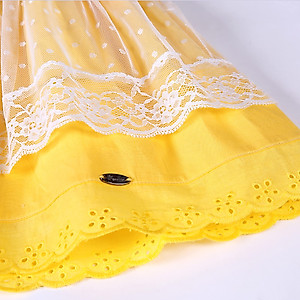 Pettigirl Girls Vintage Easter Spring Lace Tulle Ruffle Boutique Clothes Toddler Pretty Birthday Party Fancy Dresses