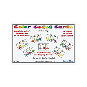 Rhythm Band Handbell Cards-36 Chords/20 Notes