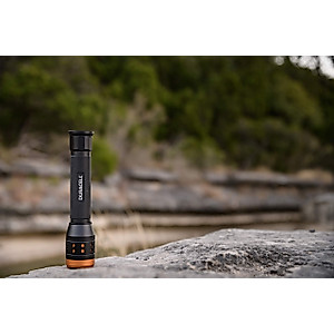 DURACELL 1,000 Lumen Aluminum Focusing Flashlight for Everyday Use - Ultra-Light and Easy to Carry Design with 3 Modes and 3-C Batteries Included. Great for in-Door & Out-Door Use