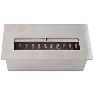 HOMCOM 19.75" Ethanol Fireplace, Freestanding Alcohol Fireplace Stove with 0.25 Gal Tank Capacity, Flame Snuffer - Black