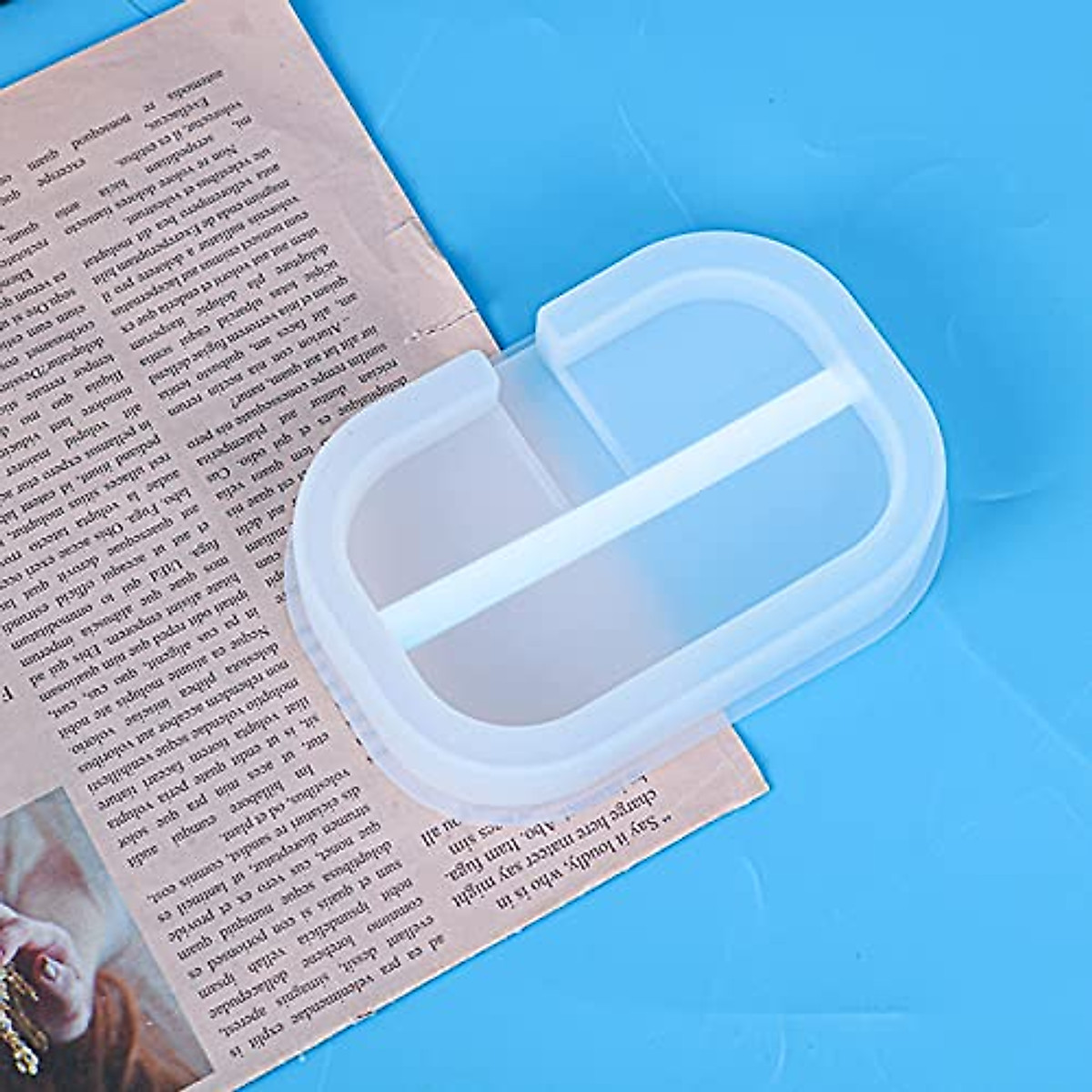 Handmade Soap Box Silicone Mold for Storage Box Jewelry Trinket Container DIY Resin Casting Crafts Soap Dish Epoxy Casting Mold Soap Tray Mould