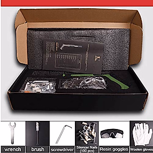 Meshin Silencer Shoot Nail Grab Nailing Tool Kit Multifunctional Wall Actuated Fastening Tool Without Extra Power