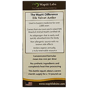 Wapiti Labs Inc Cat ReVitalize Formula Pet Supplement, 15gm