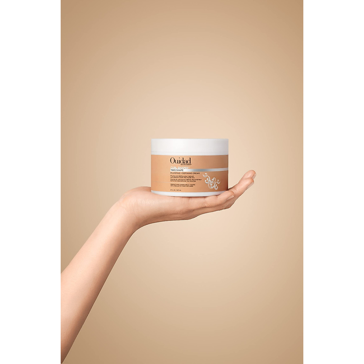 OUIDAD Curl Shaper - Take Shape Plumping + Defining Cream, 8 oz.