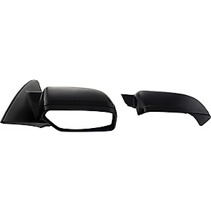 Garage-Pro Mirror Compatible with 2006-2010 Ford Fusion, Fits 2006-2009 Mercury Milan Power, Heated, Paintable/Textured, 2 Caps Passenger Side