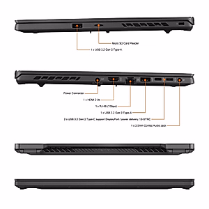 ASUS ROG Zephyrus G15 Slim Flagship Gaming Laptop, 15.6" 165Hz QHD (2560x1440) 100% DCI-P3 Pantone, AMD Ryzen 9 5900HS 8 Cores, GeForce RTX 3060, RGB Backlit KB, Wi-Fi 6 (40GB RAM | 2TB PCIe SSD)