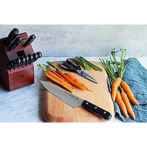HENCKELS Solution Razor-Sharp 12-pc Knife Set, Chef Knife, Bread Knife, Steak Knife, German Engineered Informed by 100+ Years of Mastery