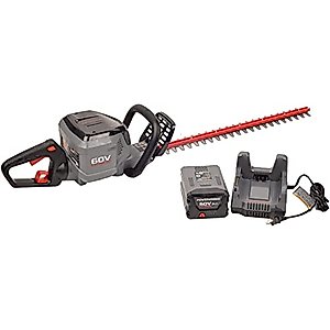 POWERWORKS 60V 24-Inch Brushed Hedge Trimmer, 2Ah Battery and Charger Included