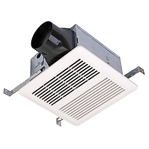 KAZE APPLIANCE SNP100 | 100 CFM | 0.8 Sone | No Attic Access Required Bathroom Ventilation Exhaust Extractor Fan
