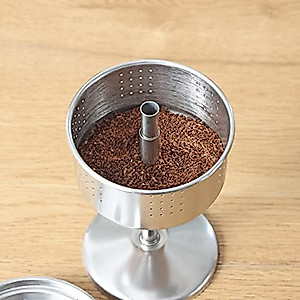 Captain Stag M-1225 18-8 Stainless Steel Percolator 3 Cup