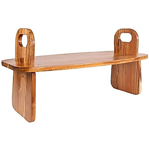 Wooden Serving Tray, 3 in 1 Ideal for Dinner Parties, Dining Table or Picnics, Special for Gift!