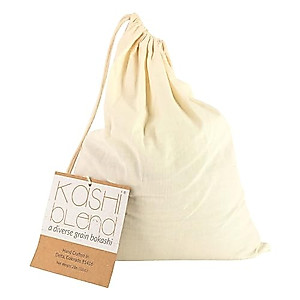 Kashi Blend A Diverse Grain Bokashi - Dry Powder to Compost Food & Pet Waste Indoors Outdoors for Better Planting Soil - Help Renew The Soil and Maintain Higher Levels of Soil Biodiversity - 2lbs