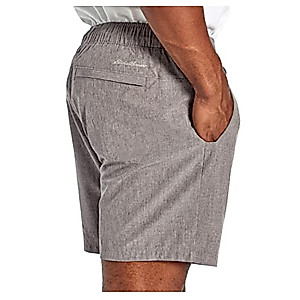 Eddie Bauer Men's Woven Tech Short (Gargoyle, XXL)