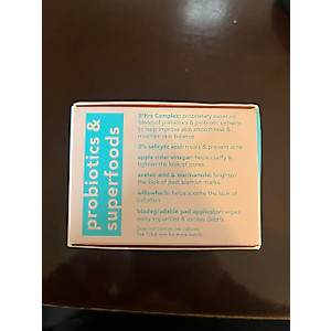 TULA Skin Care Breakout Breakthrough - Acne Maximum Strength Biodegradable Toner Pads, Non-Alcohol, Acne & Blemish Fighting, Soothes & Brightens Marks, 30 Pads