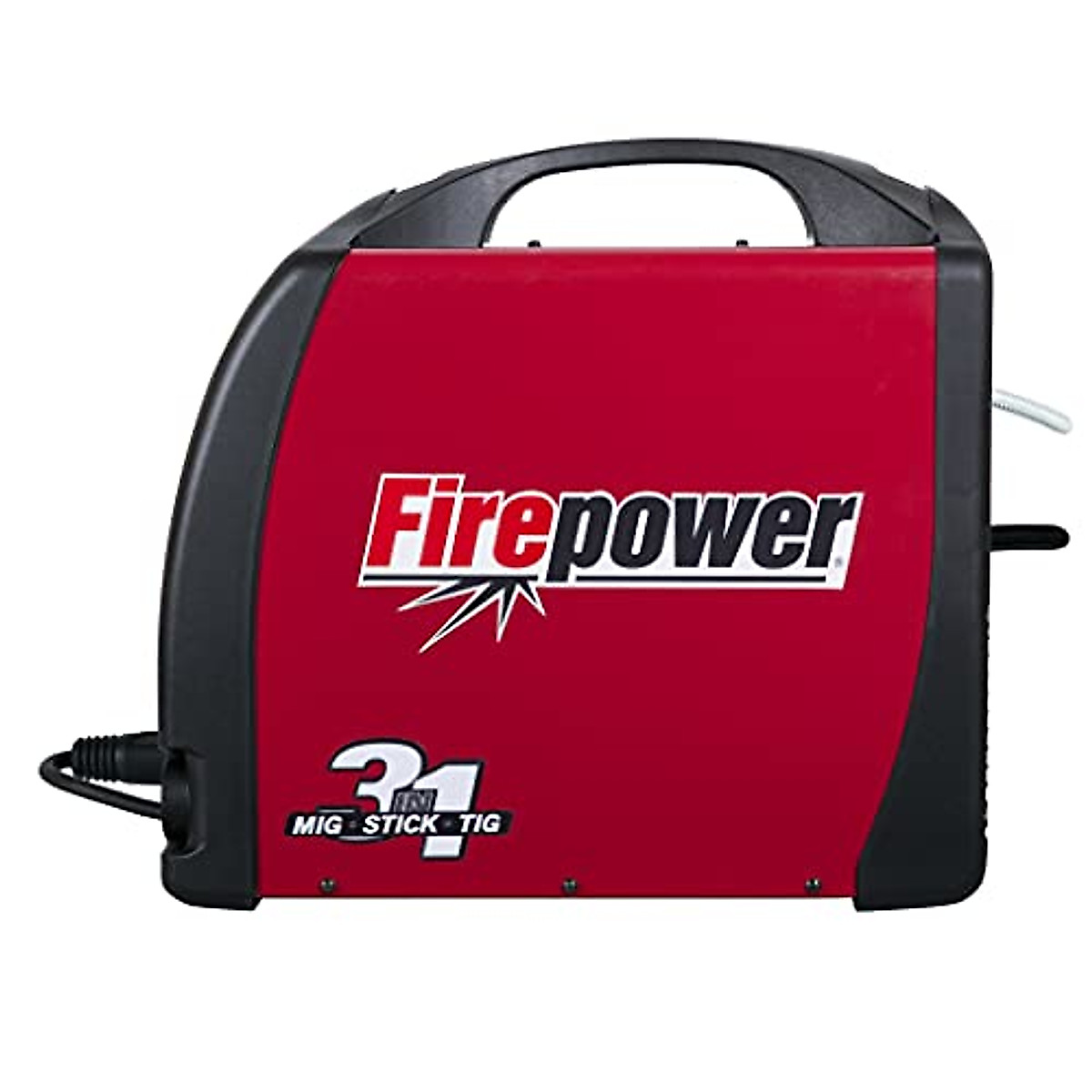 FIREPOWER 1444-0871 MST 180i 3-in-1 MiG, Stick and Tig Welding System, 180 Amp Max Output, 1/4" Max Plate Thickness, 50/60 Hertz, 9,000 Watt Generator, 208/230 VAC